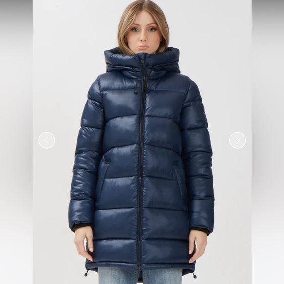 Point Zero | Jackets & Coats | Nwt Point Zero Olivia Long Quilted ...